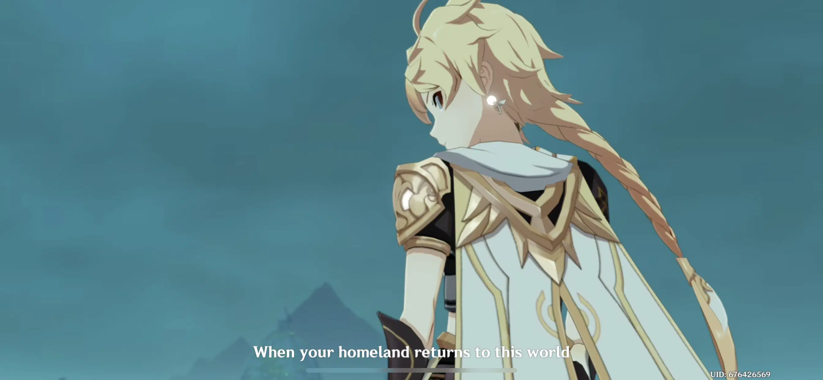 I chose Aether as my MC on my Main Genshin account, so seeing him as ...