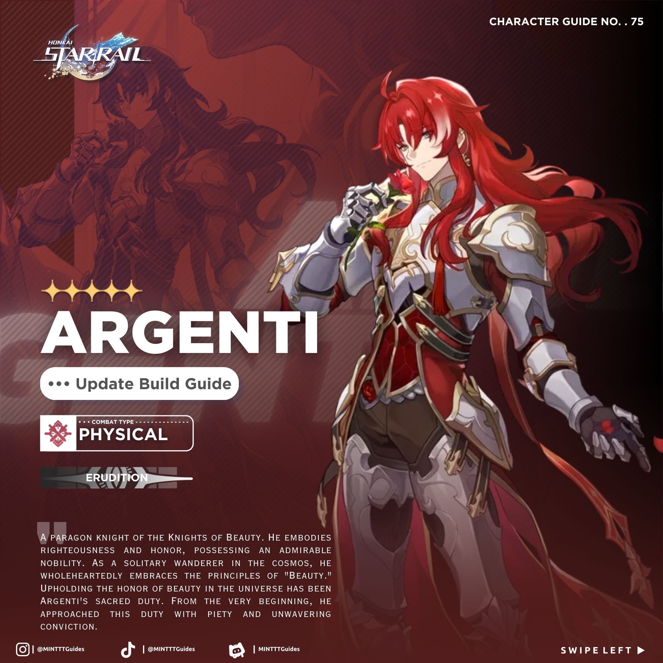 ARGENTI - UPDATED BUILD GUIDE (V2.3) | HONKAI: STAR RAIL Honkai: Star ...