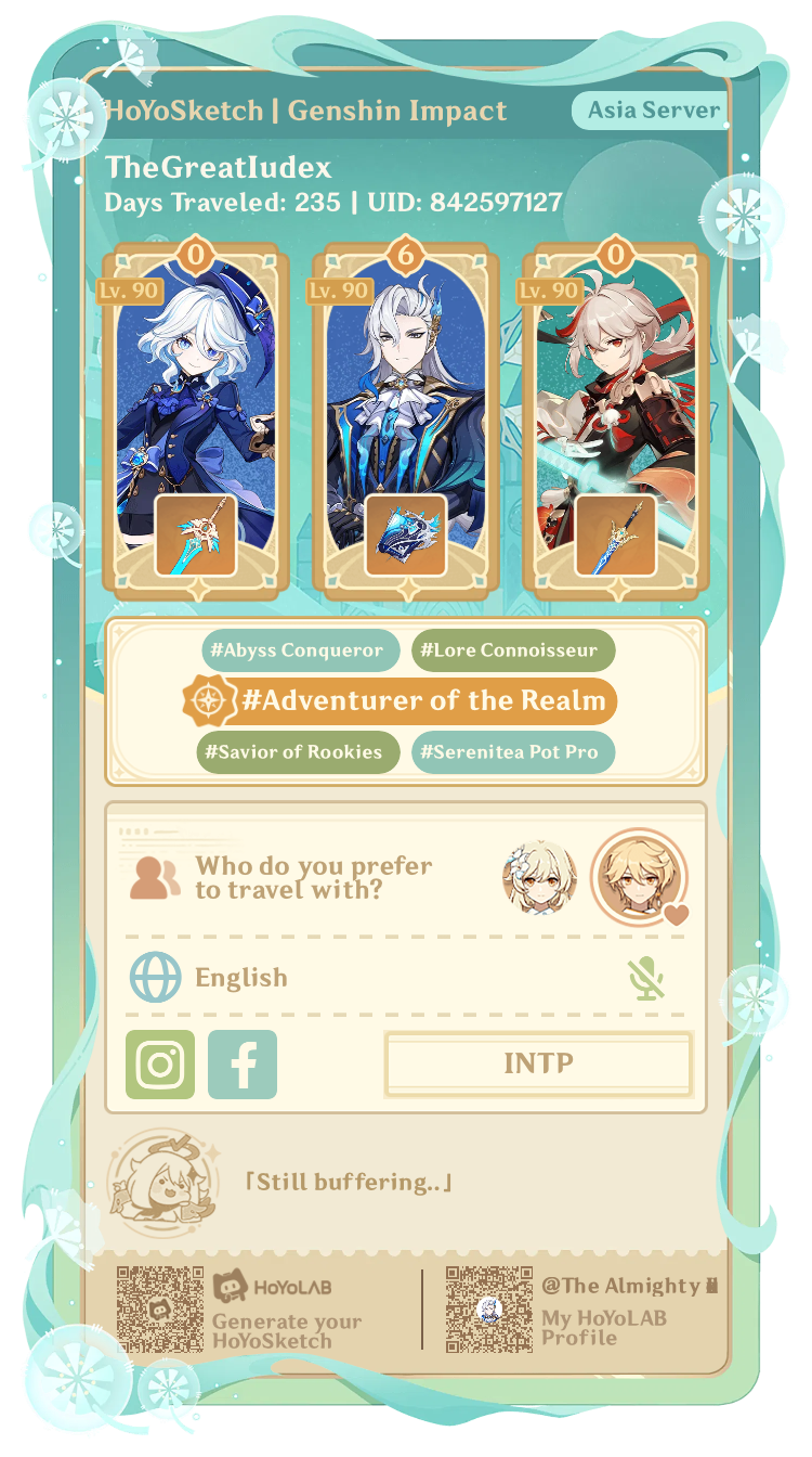 ‘The Holy Trinity’ Genshin Impact | HoYoLAB