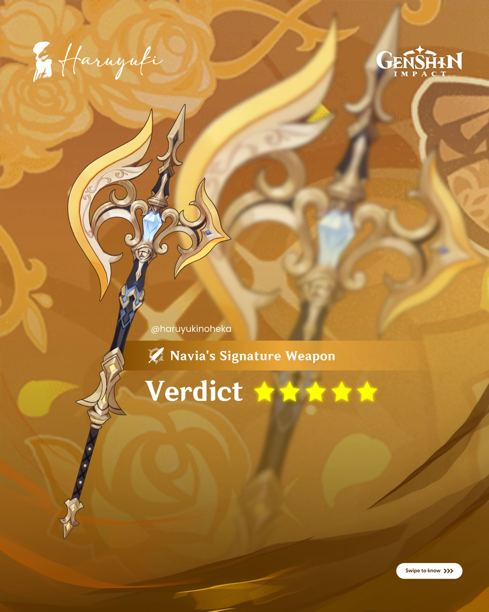 [Weapon Guide] Verdict 🪓 Genshin Impact | HoYoLAB