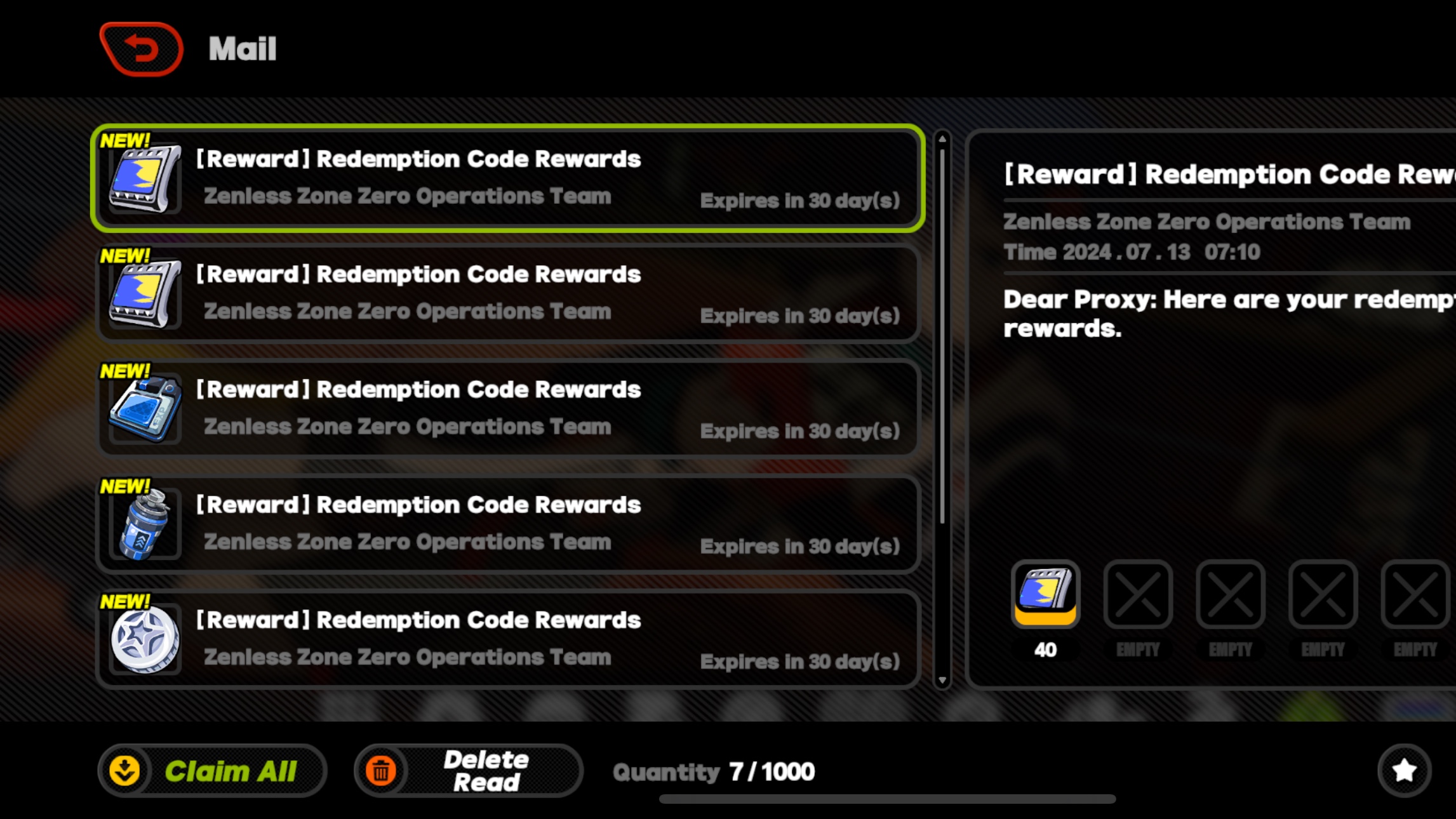 ZZZ CODES! Zenless Zone Zero | HoYoLAB