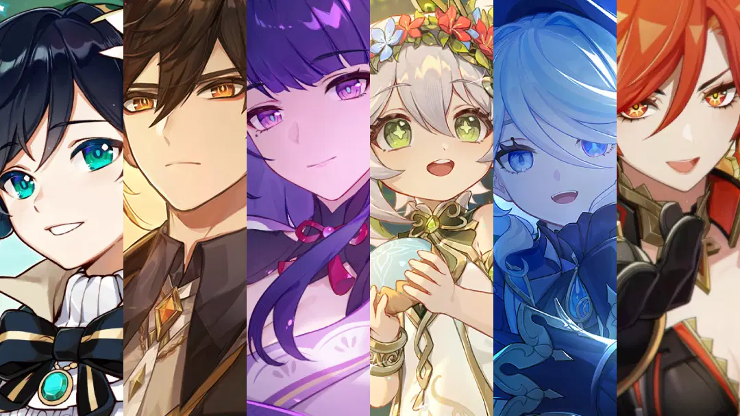 THE 6 ARCHONS OF TEYVAT (FB COVER PHOTO) Genshin Impact | HoYoLAB