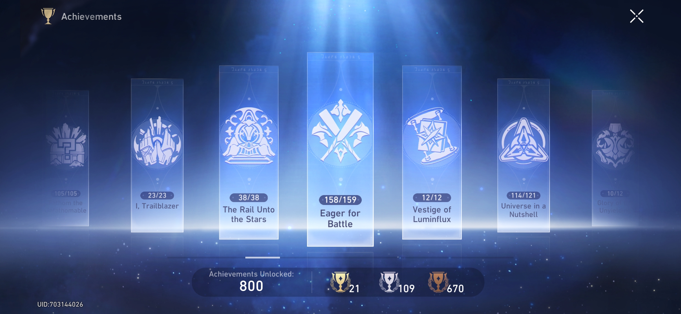 800 Achievements, pulling out all stops for Jade LC lol. Struggle hours ...