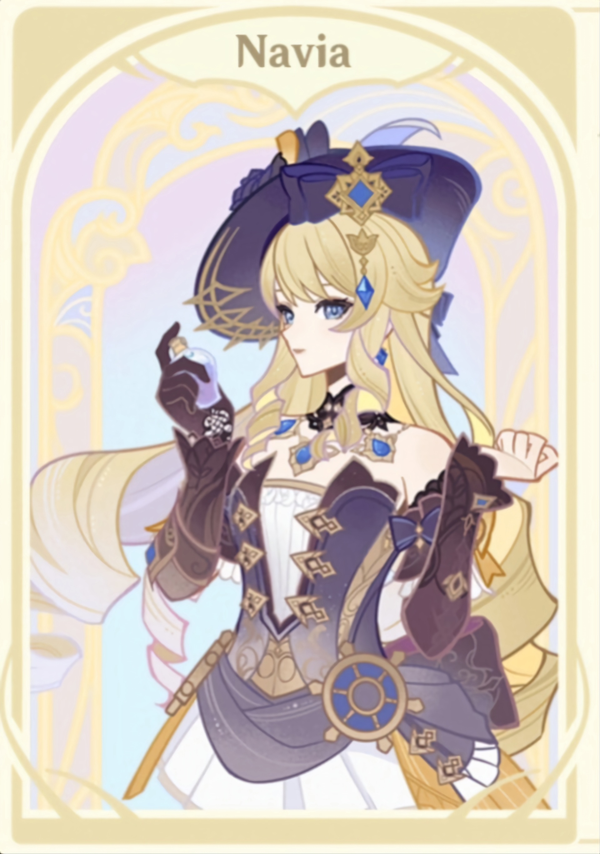 Totally in Love with Navia in Emilie's Web-event Genshin Impact | HoYoLAB