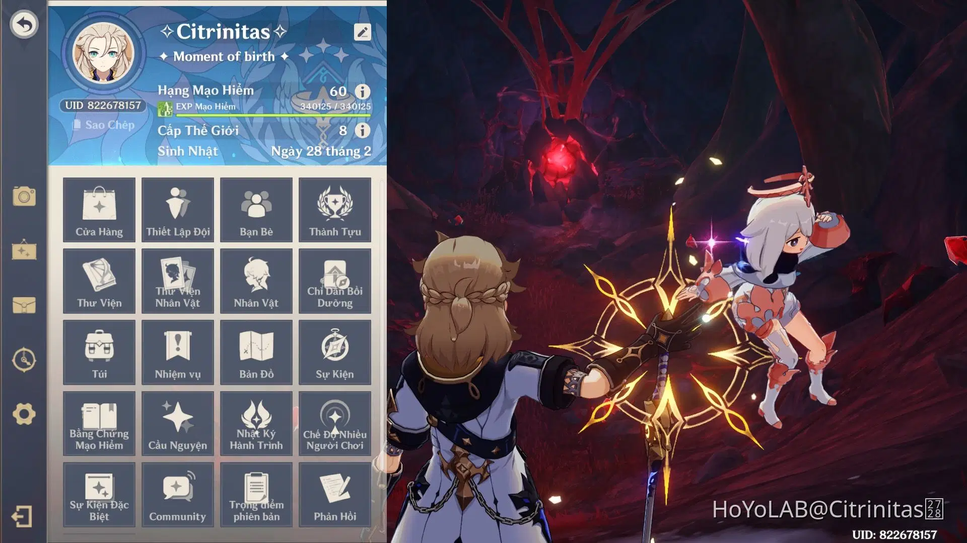 My Genshin ID Genshin Impact | HoYoLAB