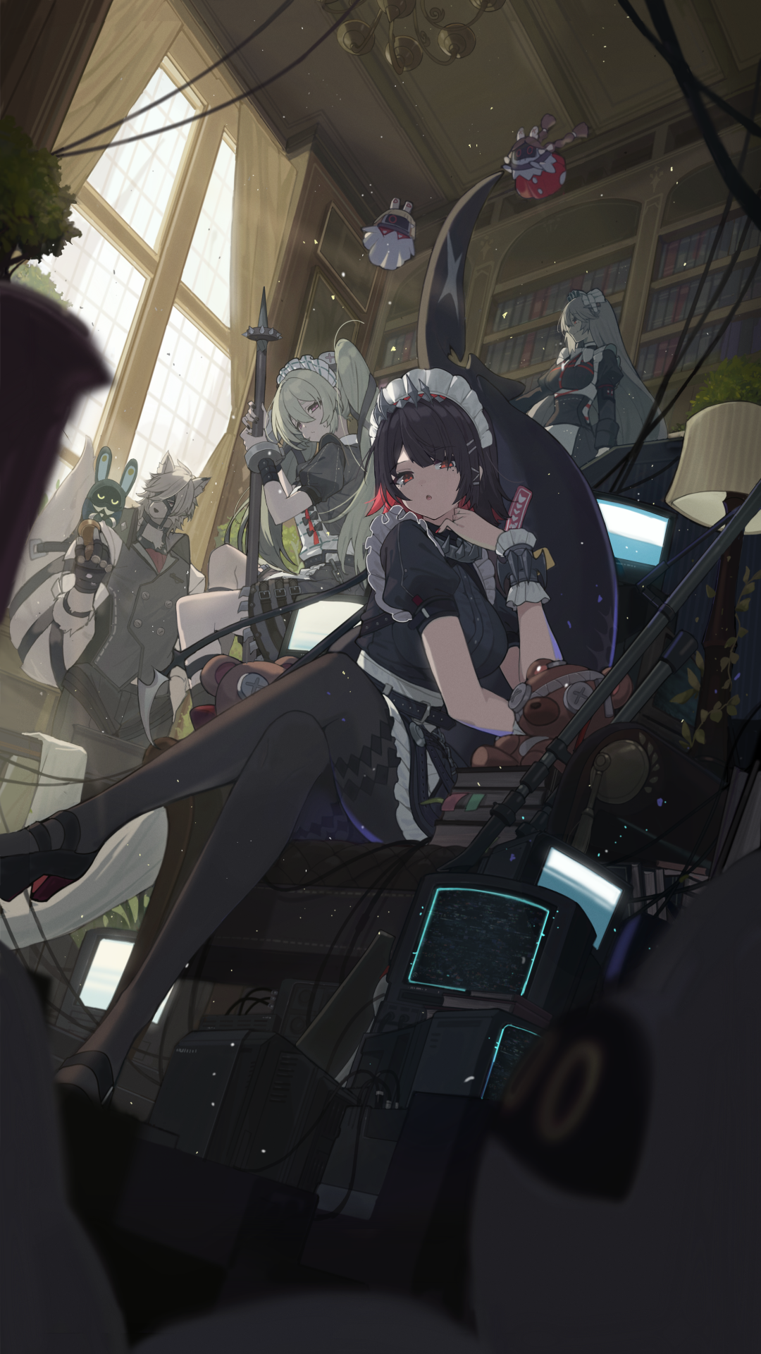 My wallpaper for my phone. Full Victoria Housekeeper Squad Zenless Zone ...