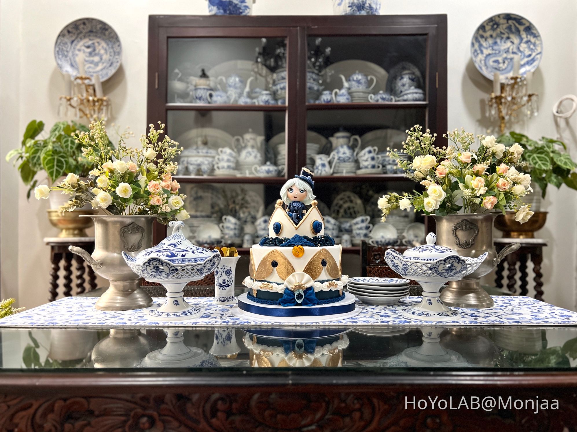 Furina themed cake for my birthday! Genshin Impact | HoYoLAB