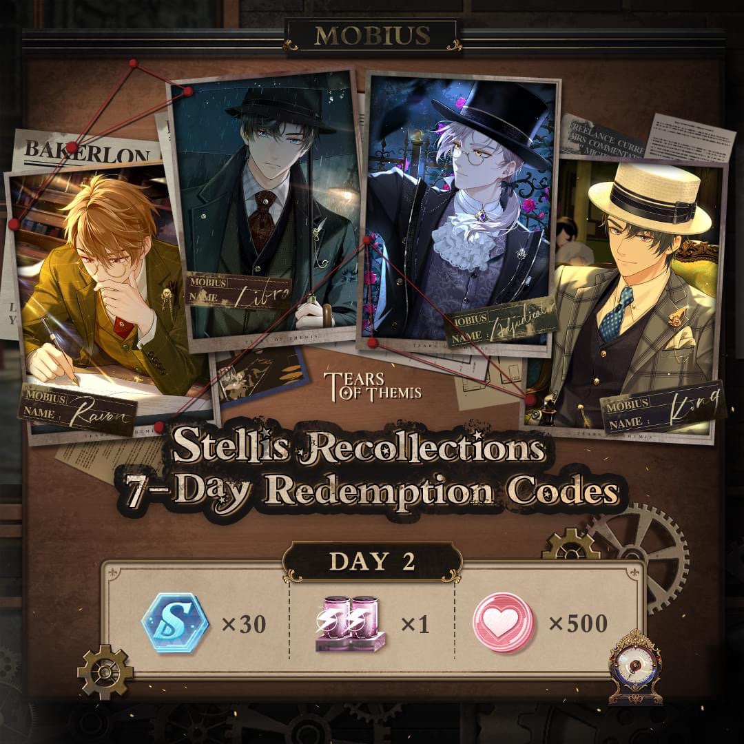 Stellis Recollections 7-Day Redemption Codes Day 2 (SeekWithYou) Tears ...