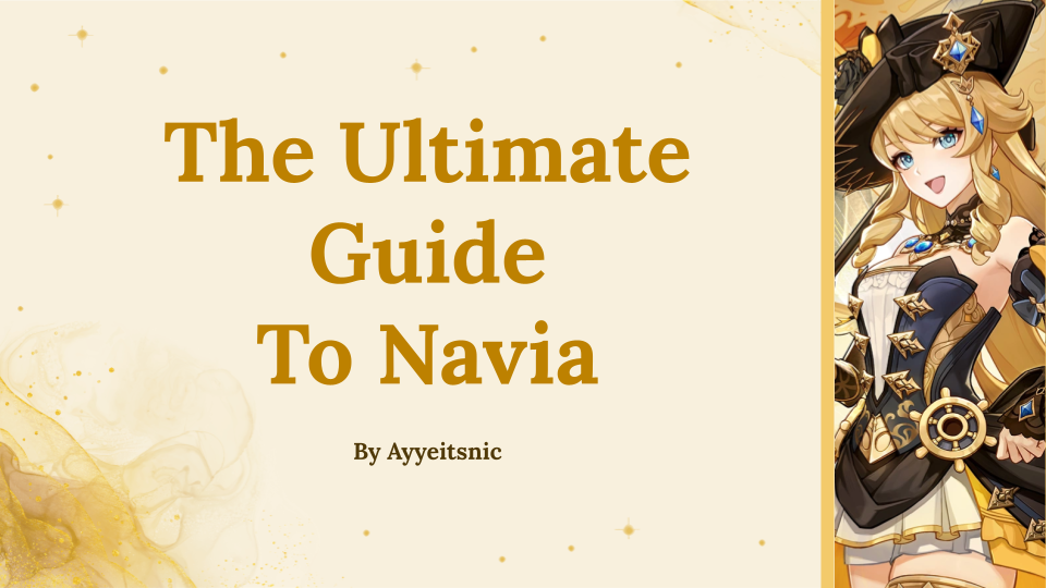 Your Ultimate Guide to Navia! Genshin Impact | HoYoLAB