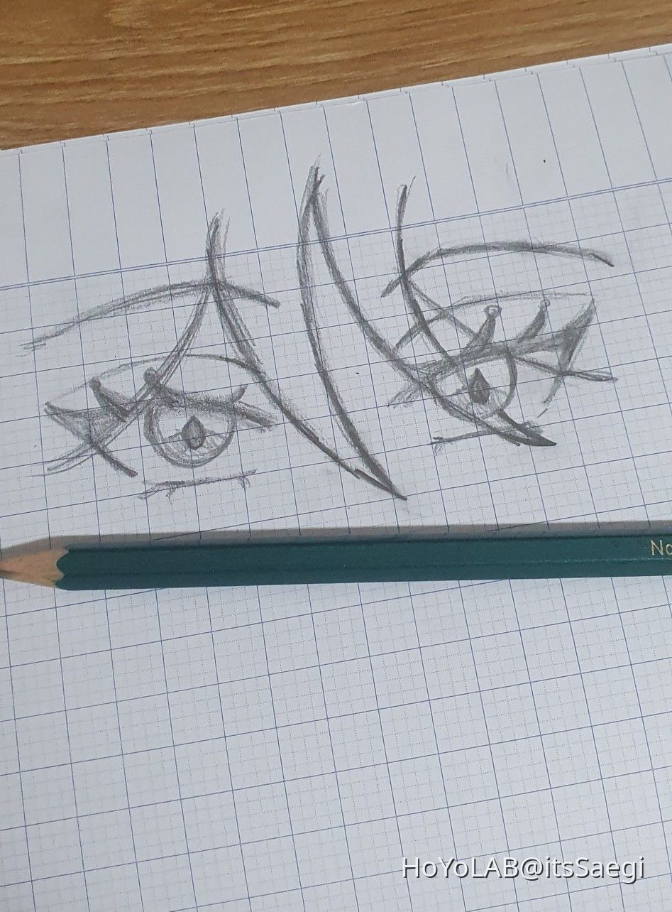 Drawing Furina's eyes with a super cheap pencil (: Genshin Impact | HoYoLAB