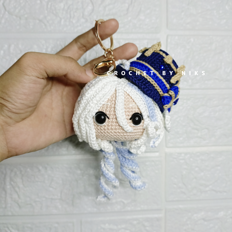 Furina Head Keychain💧 Genshin Impact | HoYoLAB