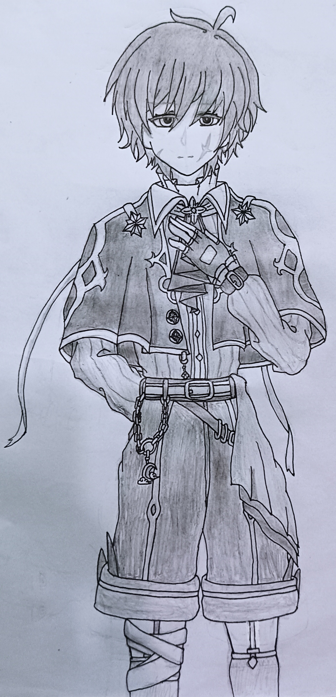 Meet my Hsr Oc, Touya! Ice/Preservation ? star (yours to decide ...