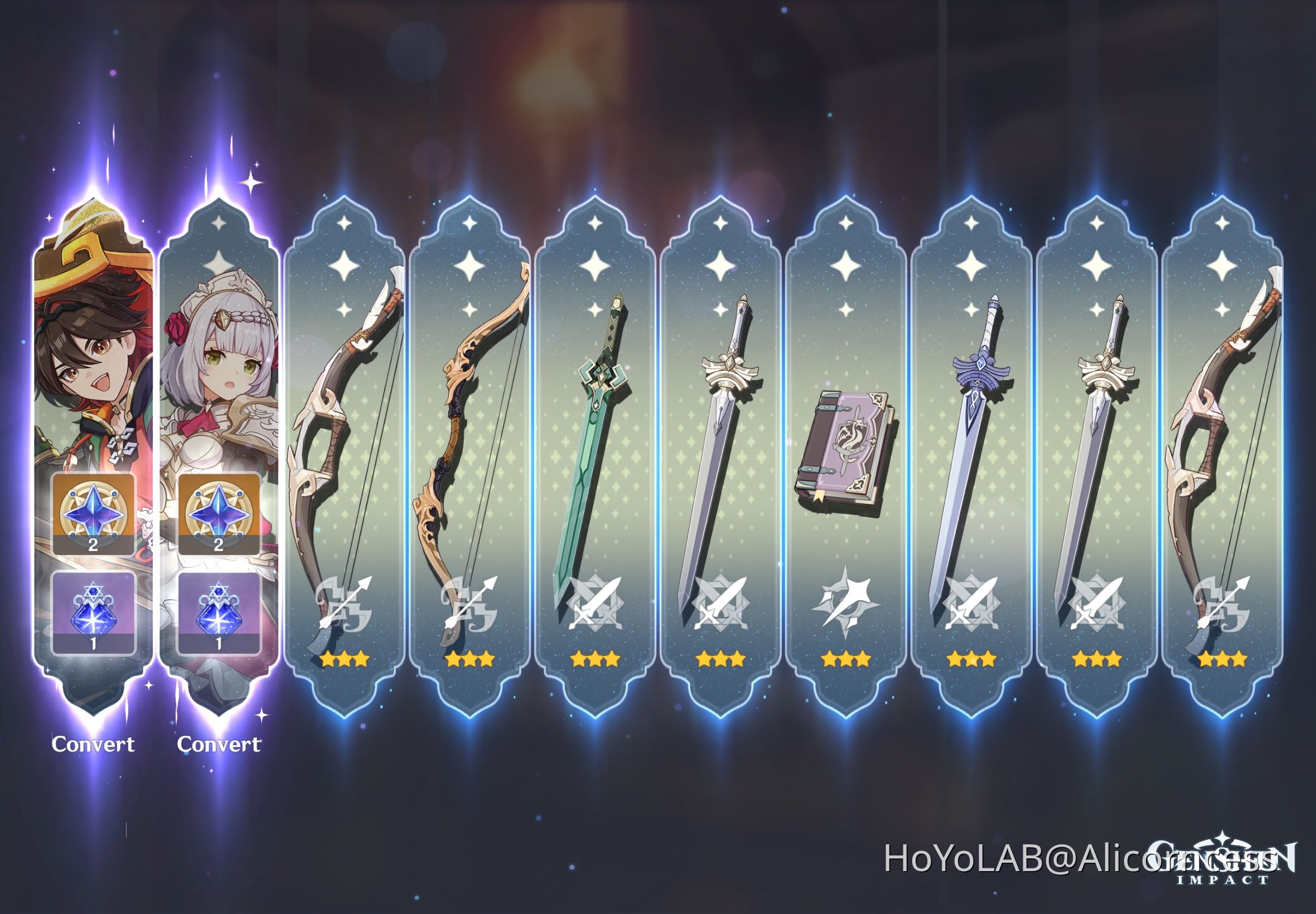 Character Pull 1 Genshin Impact | HoYoLAB