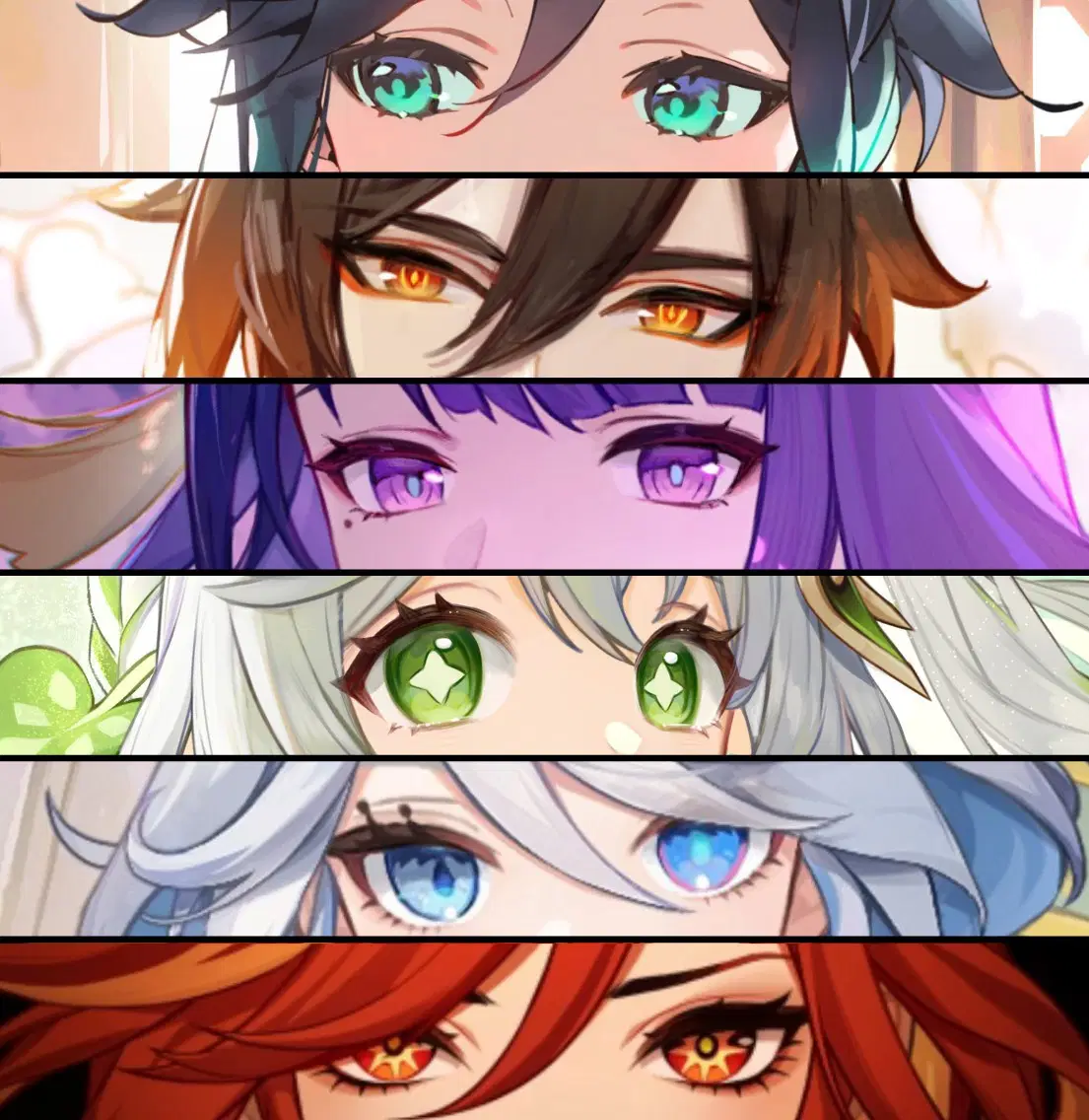 All Archons eyes Genshin Impact | HoYoLAB