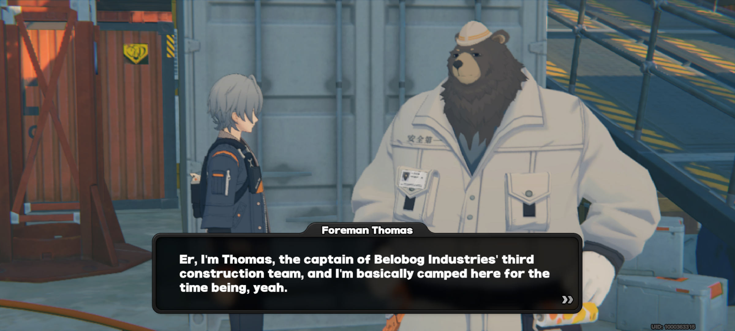Foreman Thomas! Zenless Zone Zero | HoYoLAB