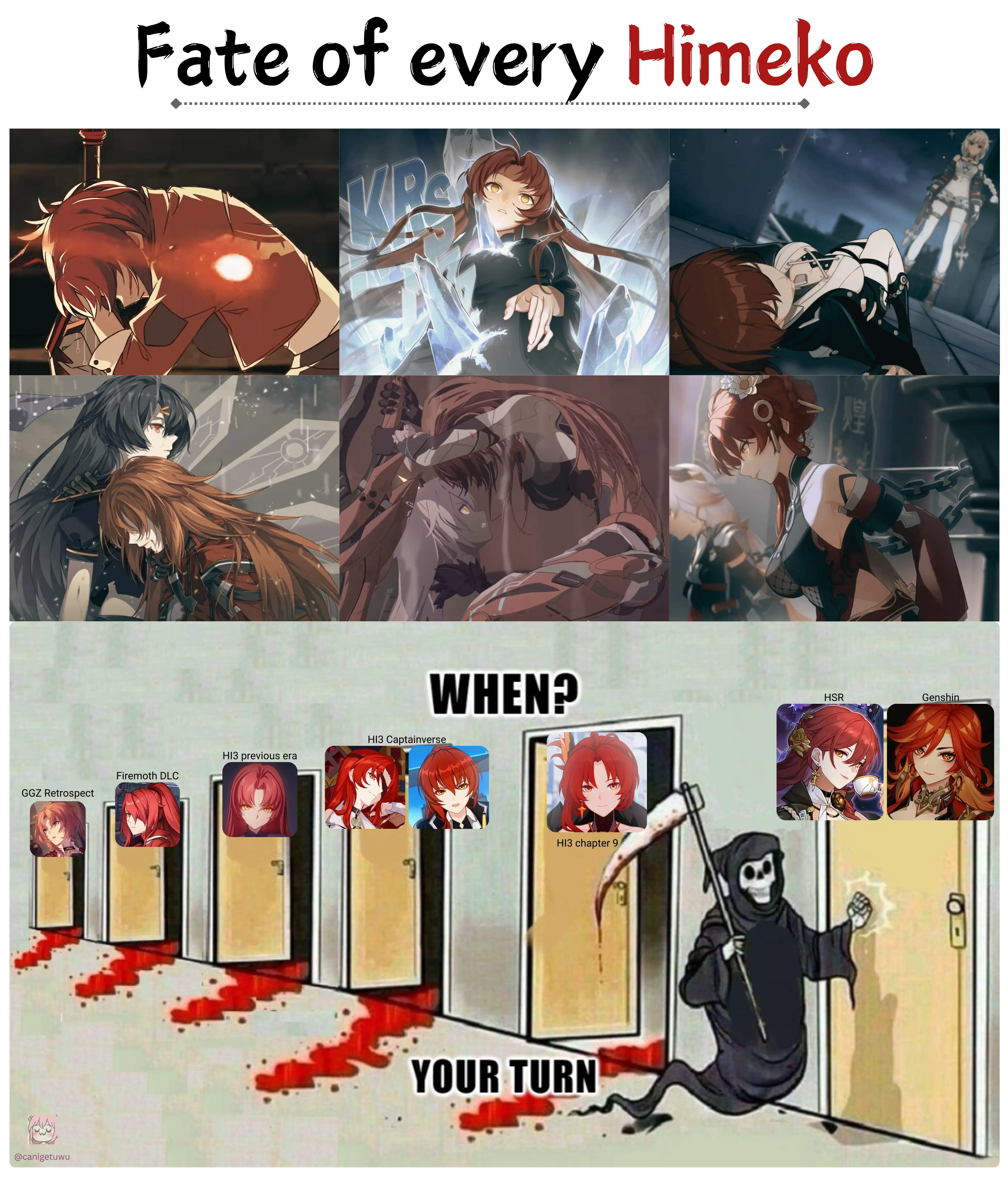 Fate of every Himeko [Repost] | HoYoLAB