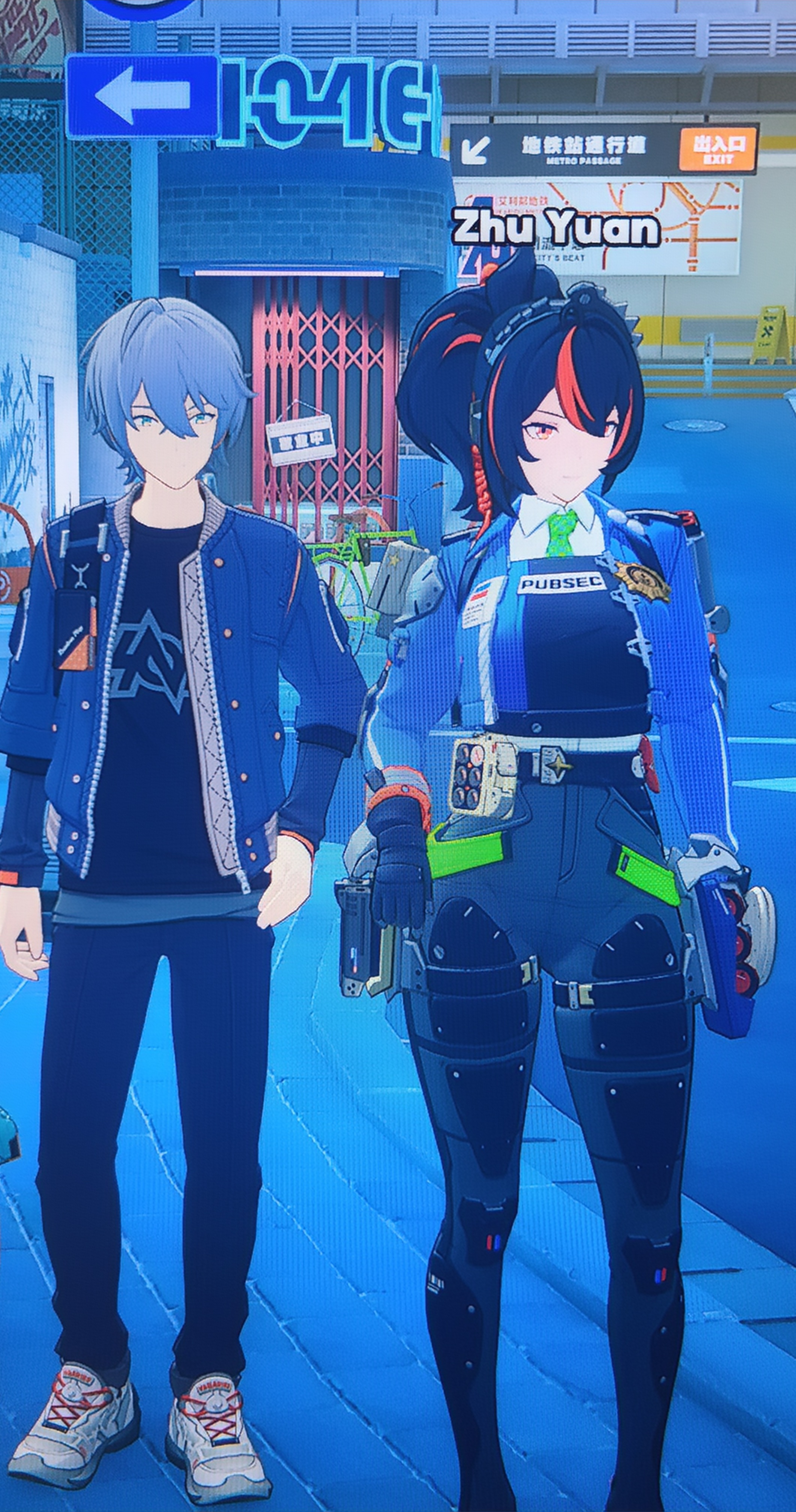 Zhu Yuan is tall than Wise! Zenless Zone Zero | HoYoLAB