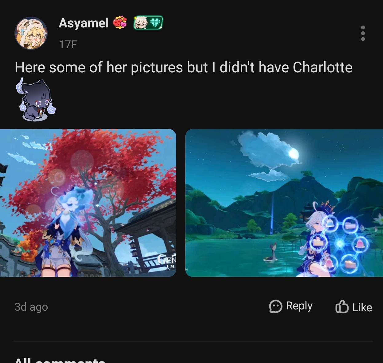 DEFINITIONS OF GREAT COMMUNITY OUT THERE!! Genshin Impact | HoYoLAB