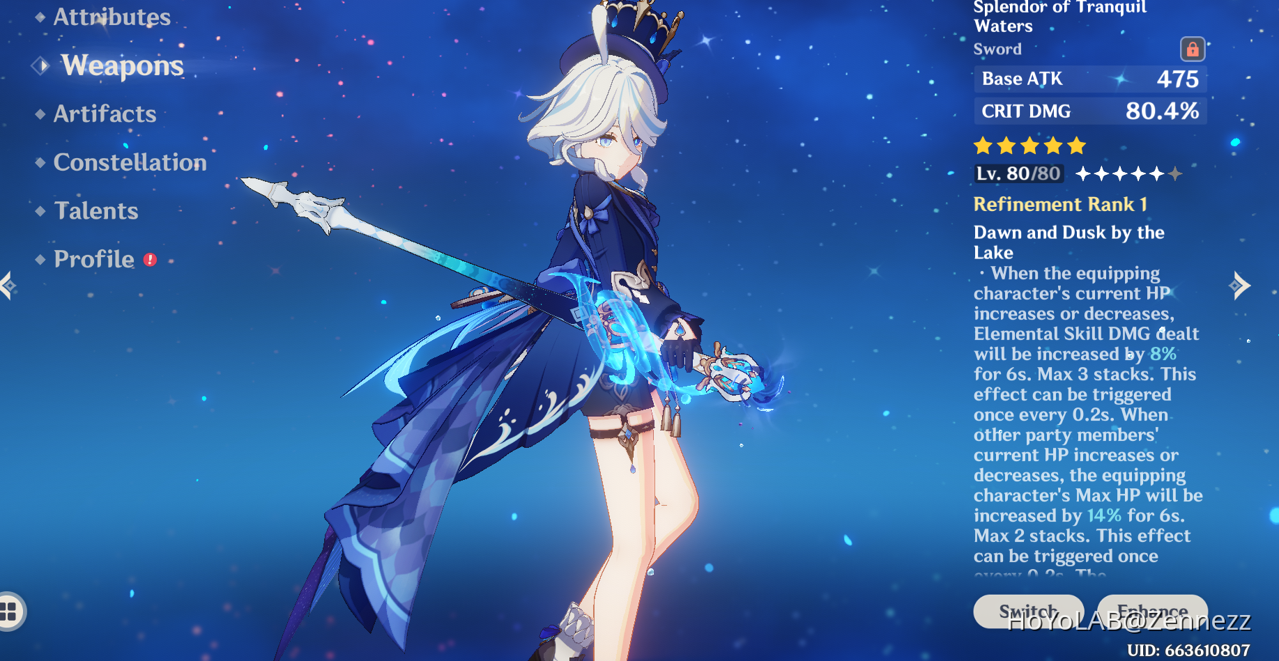 rate my furina build🙏😭 Genshin Impact | HoYoLAB