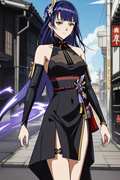 raiden shogun ai art Genshin Impact | HoYoLAB