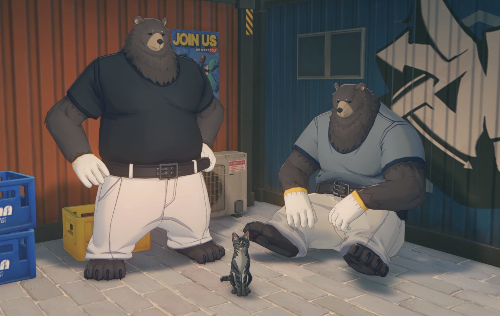 these bros chill asl Zenless Zone Zero | HoYoLAB