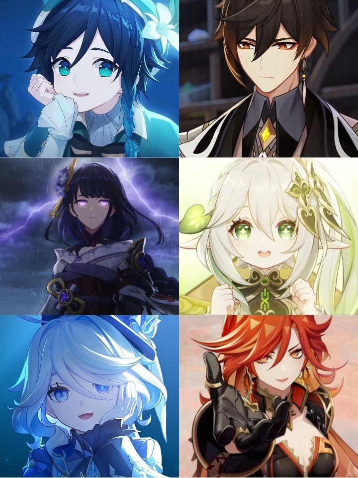 6 Archons, 1 more to go Genshin Impact | HoYoLAB