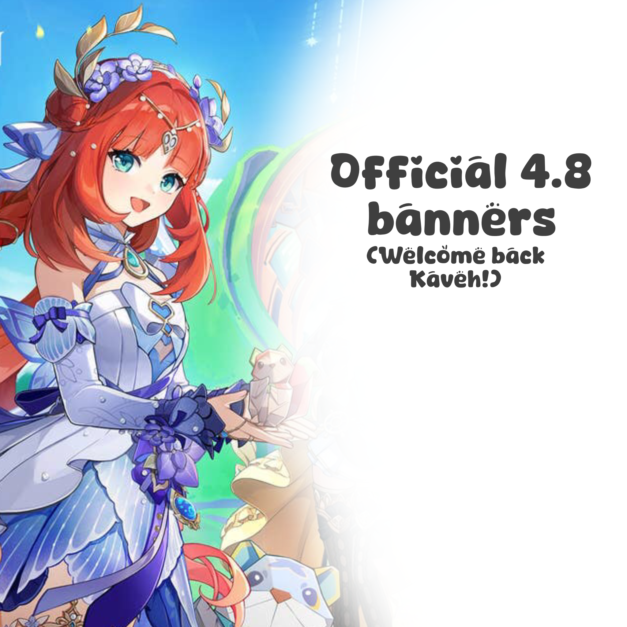 Official 4.8 banners Genshin Impact | HoYoLAB
