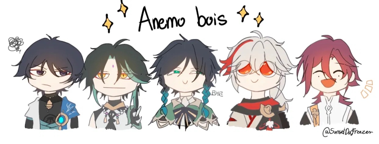It’s the ANEMO BOYS Genshin Impact | HoYoLAB