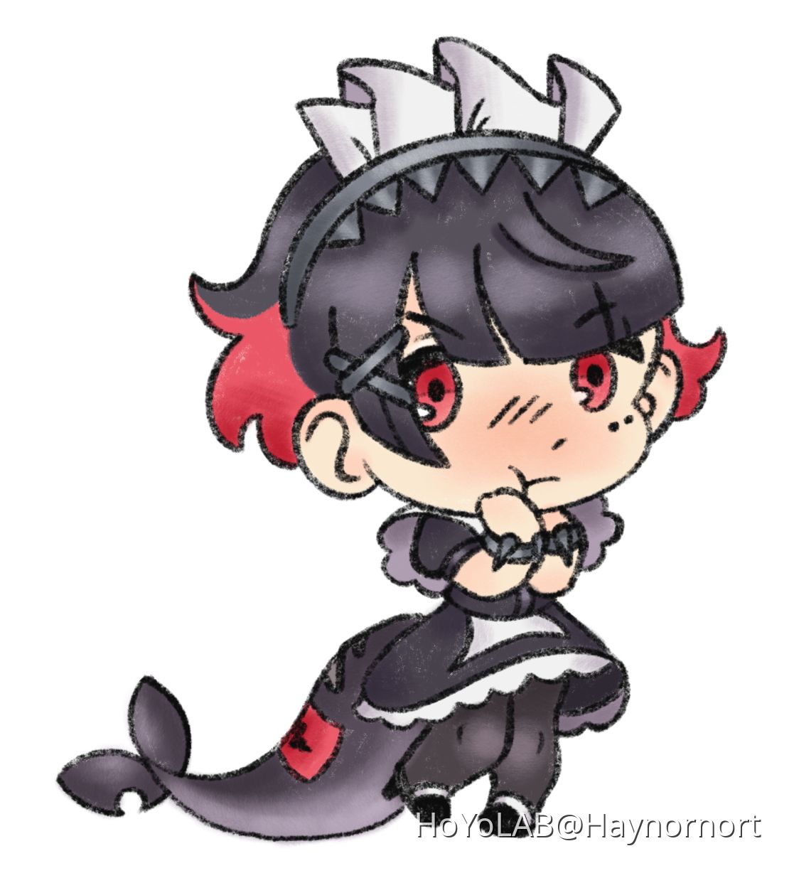 I drew a cute little drawing of Ellen :> Zenless Zone Zero | HoYoLAB