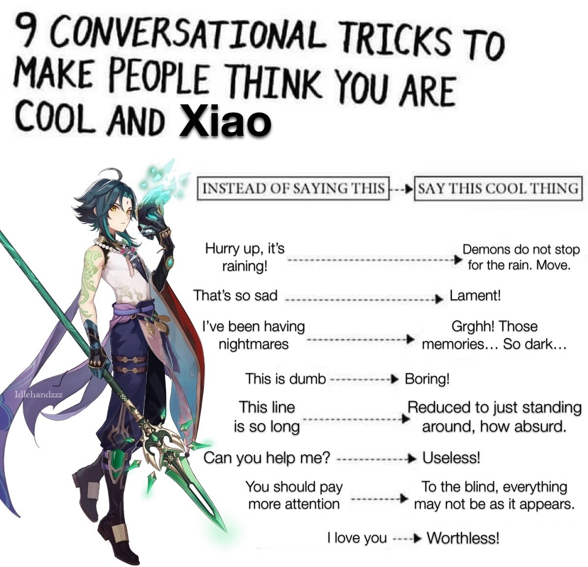 Xiao Meme Genshin Impact | HoYoLAB