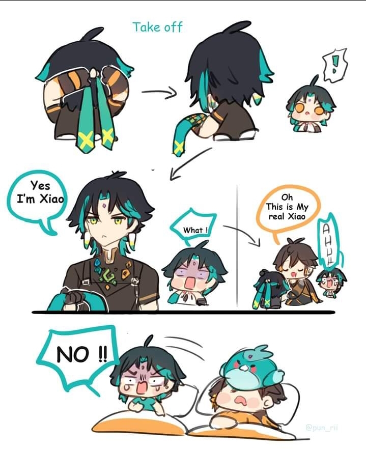 we have another xiao here 🥲 Genshin Impact | HoYoLAB