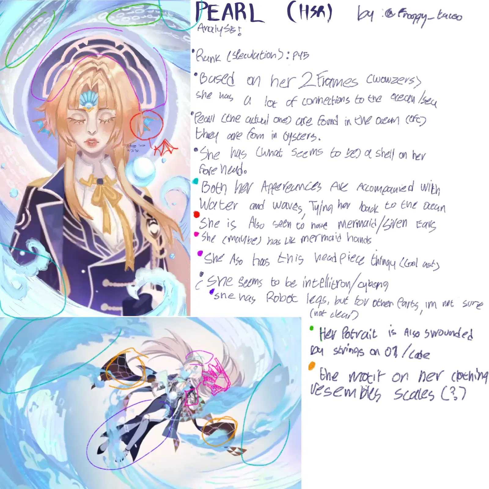 pearl analysis but it's unreadable :D Honkai: Star Rail | HoYoLAB