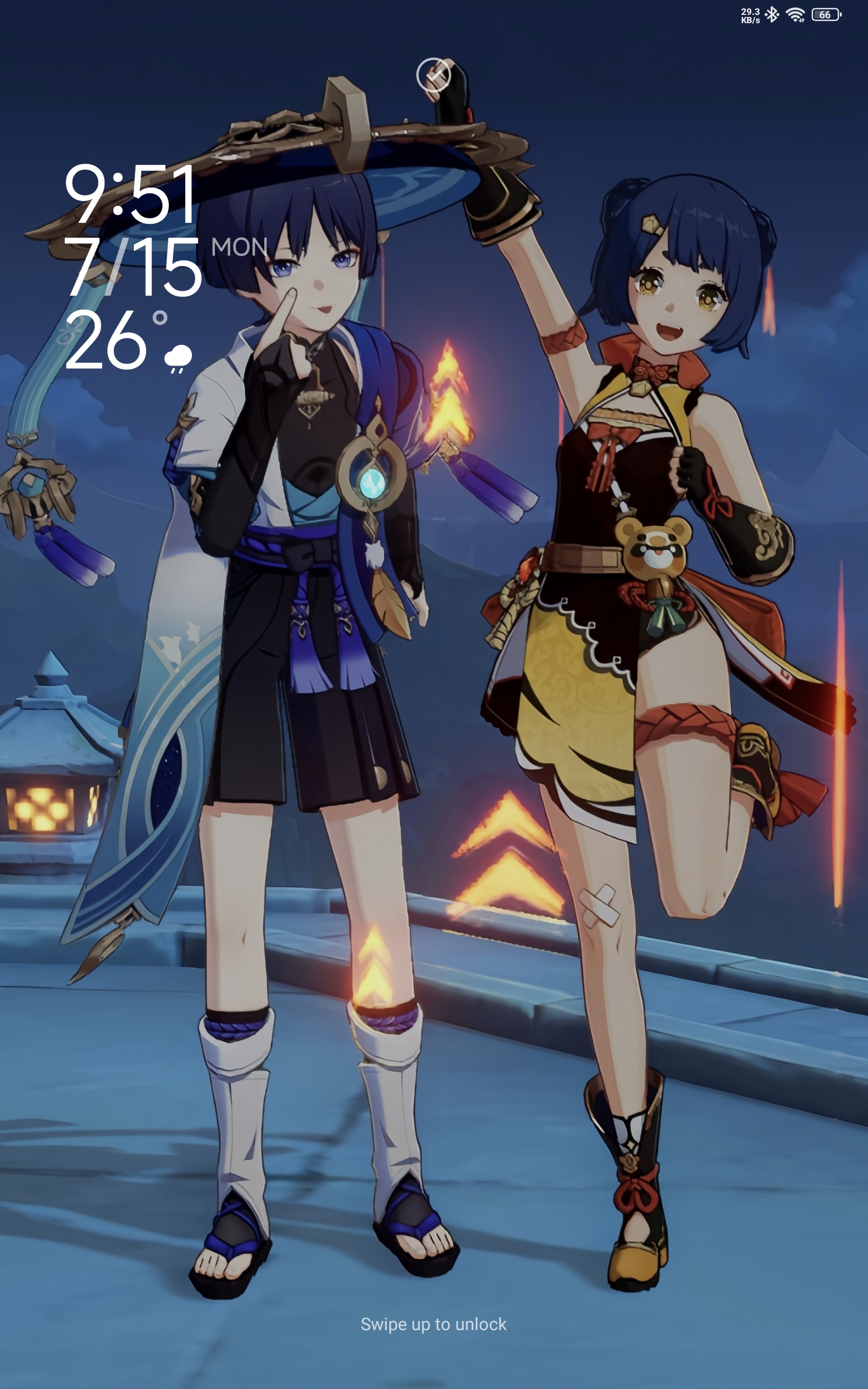 My new Lock screen 🥰🥰😍😍😍😍😍 Genshin Impact | HoYoLAB