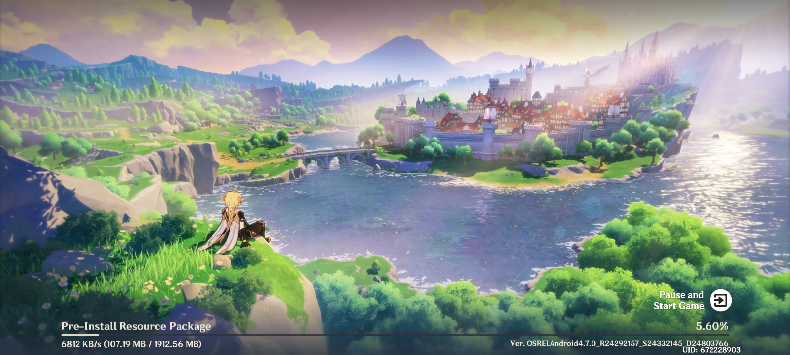 Love the download screen Genshin Impact | HoYoLAB
