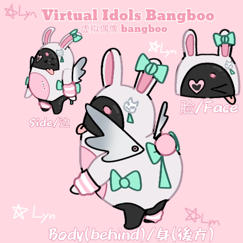 Idol Bangboo🩷🤍diy Bangboo Fanart Zenless Zone Zero Hoyolab
