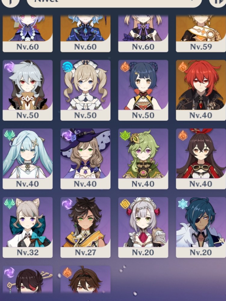 alguma ideia de time?(N liguem pro nível eu upo) Genshin Impact | HoYoLAB