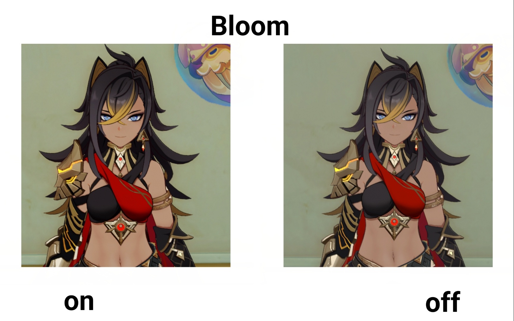 How Bloom affects the appearance of Darker Skinned Characters Genshin Impact | HoYoLAB