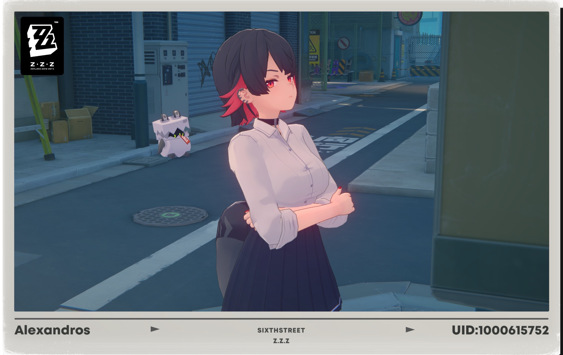 Ellen School uniform 🖤 Zenless Zone Zero | HoYoLAB