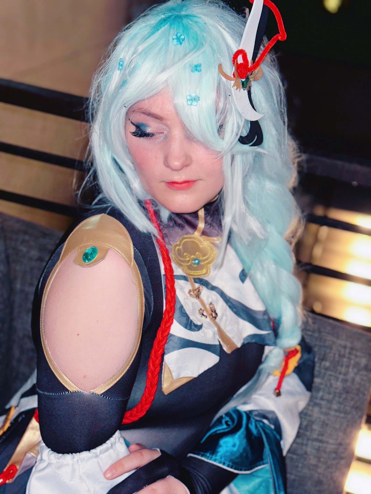 Shenhe Cosplay 🩵 Genshin Impact | HoYoLAB