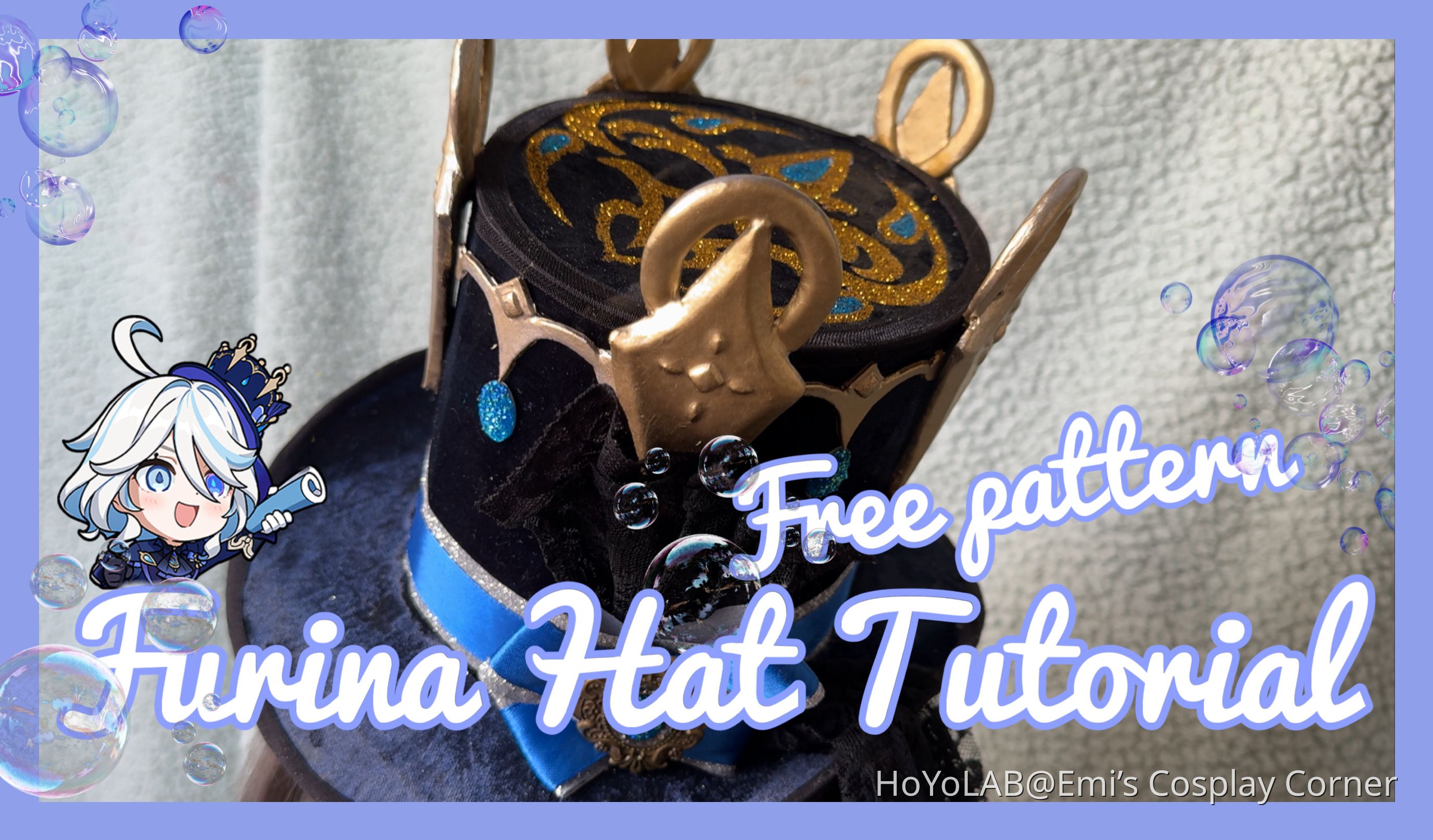 FREE PATTERN Furina Hat Tutorial Genshin Impact | HoYoLAB