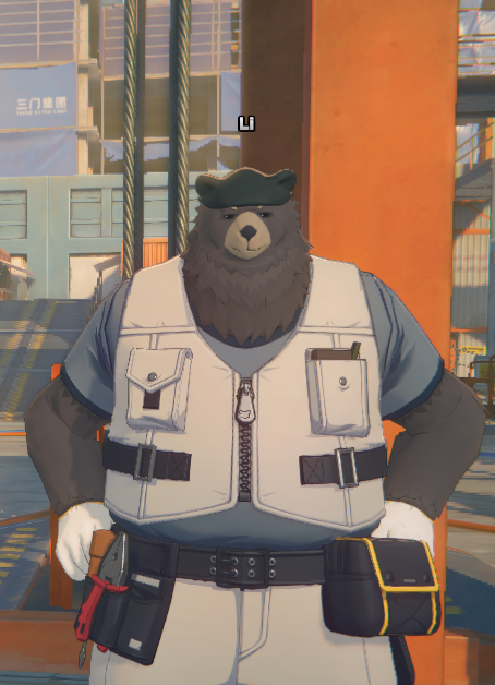 Li the bear is afraid of heights... Zenless Zone Zero | HoYoLAB