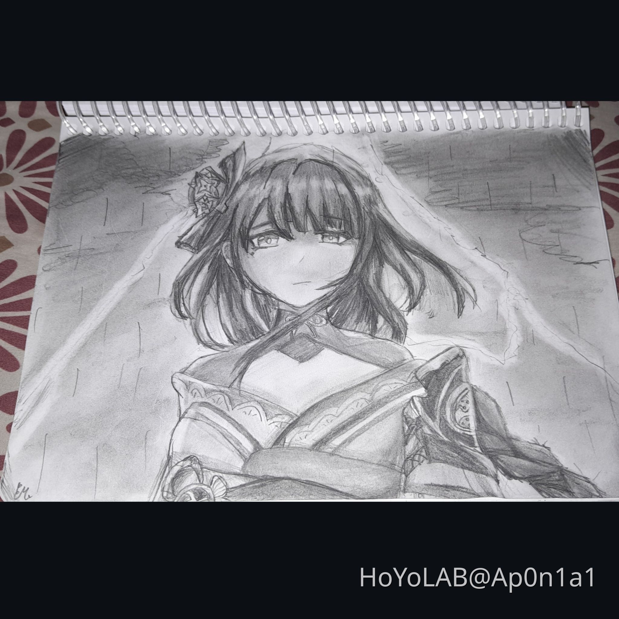 Raiden Shogun Drawing Genshin Impact | HoYoLAB
