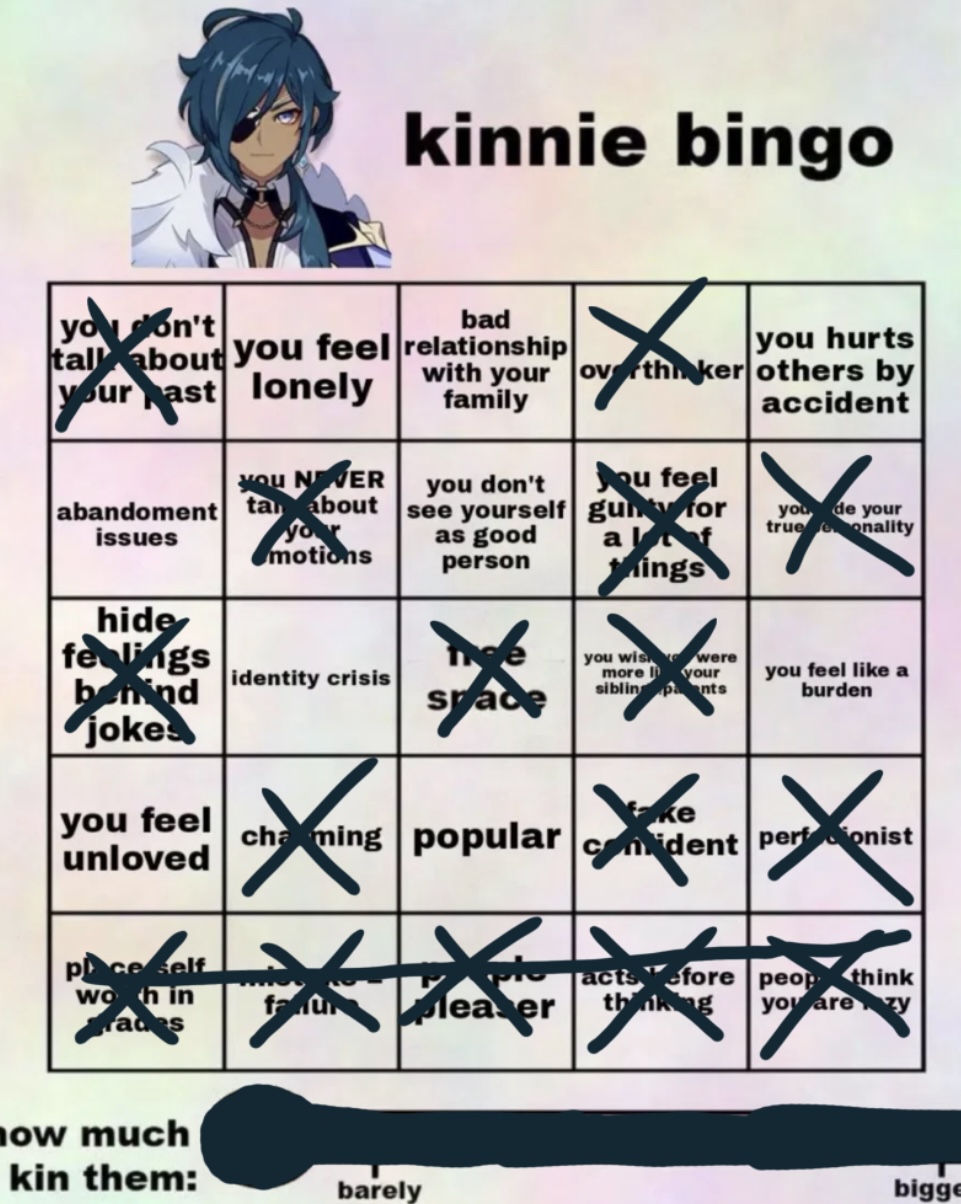 Kinnie bingo! Genshin Impact | HoYoLAB