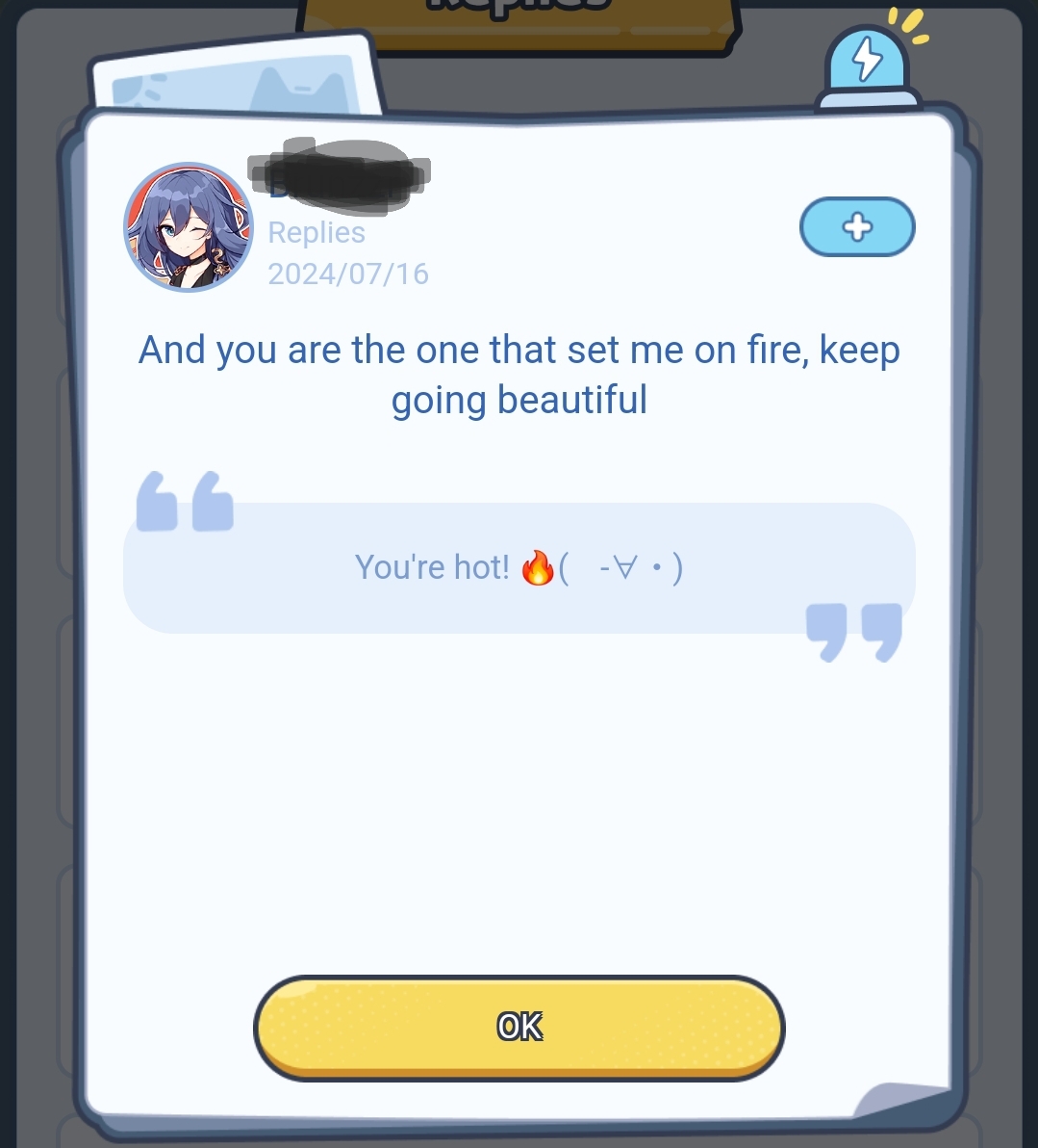 The rizz...(゜∀。) it's so good... | HoYoLAB