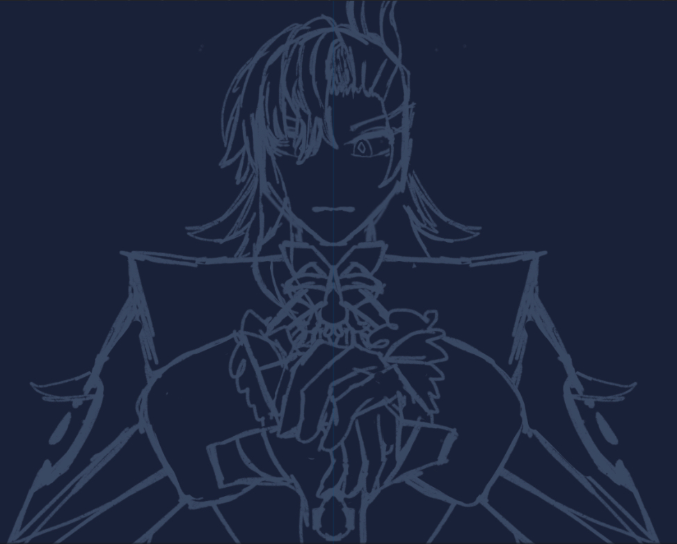 Full sketch for Neuvillette