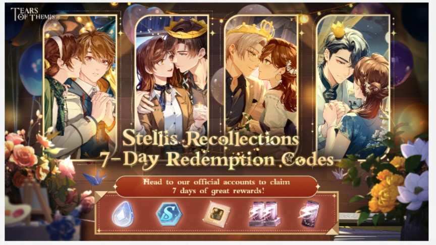 Redemption Codes Day 1-7 Tears of Themis | HoYoLAB