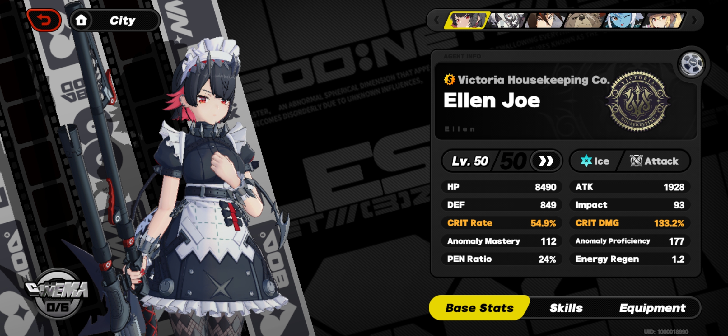 Ellen build Zenless Zone Zero | HoYoLAB