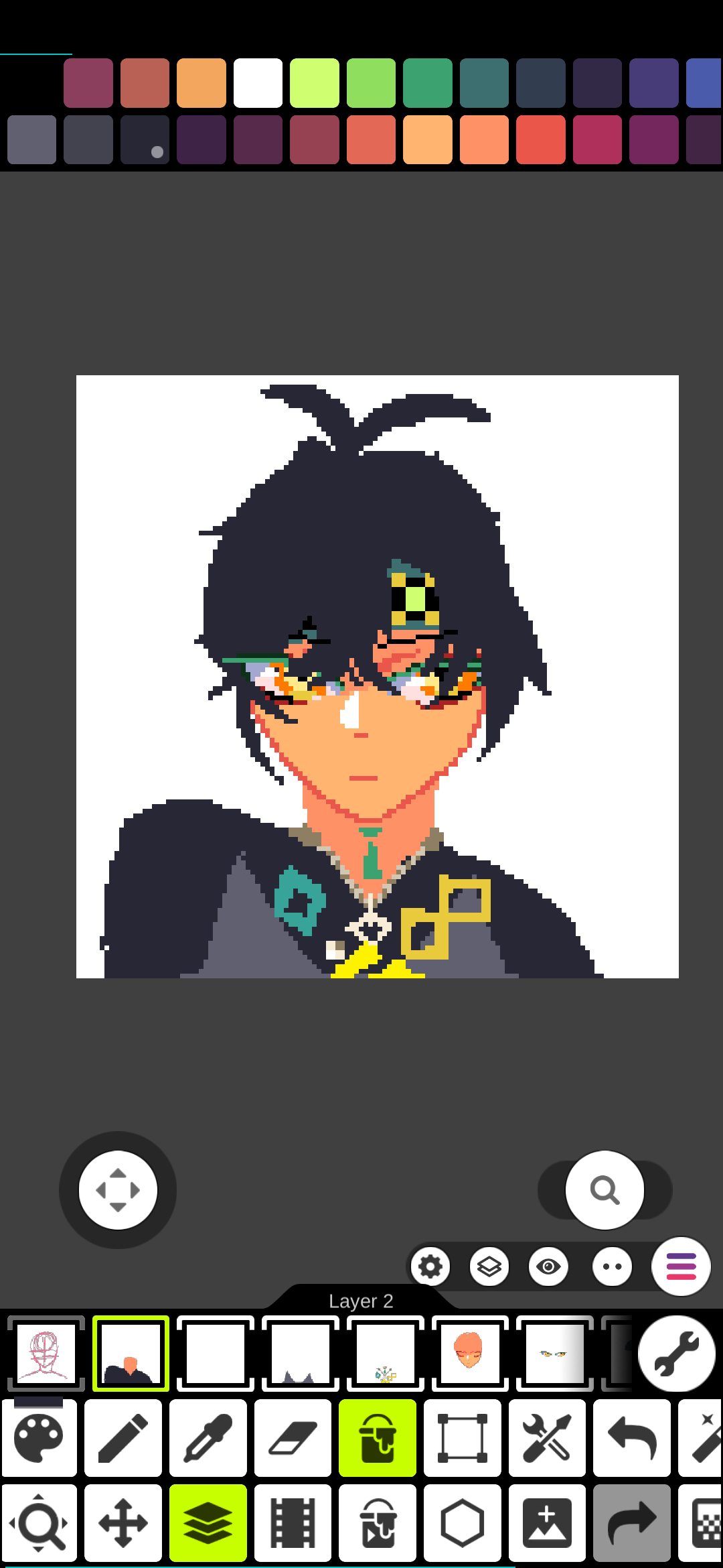 another pixel art WIP Genshin Impact | HoYoLAB