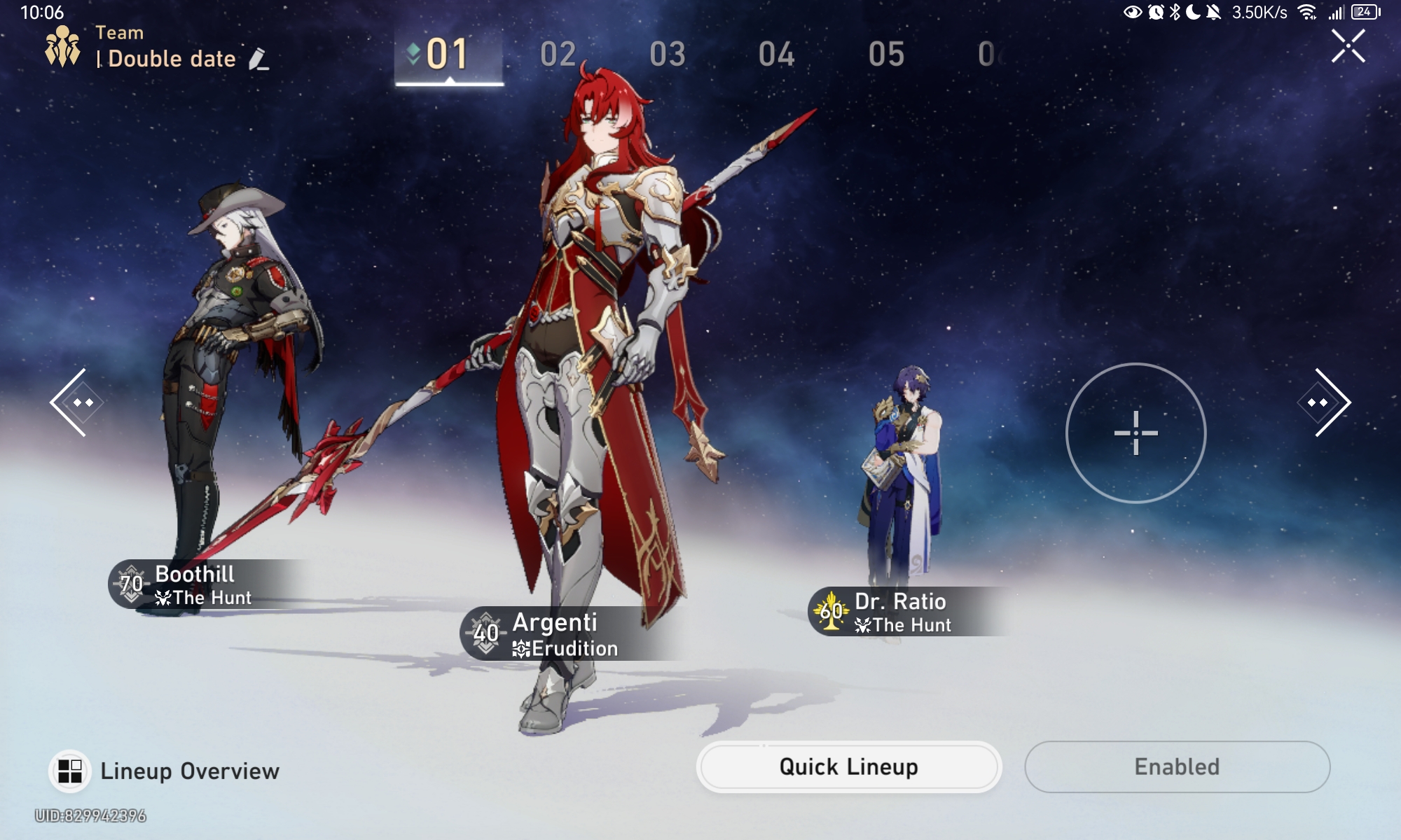 Funsies Team updateee! Doctor Ratio is still lonely 😭 Aventurine pls ...