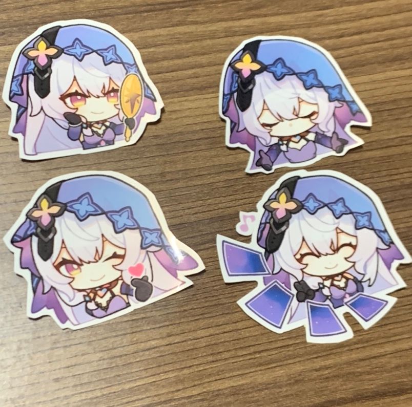 Black Swan stickers I printed out! Honkai: Star Rail | HoYoLAB